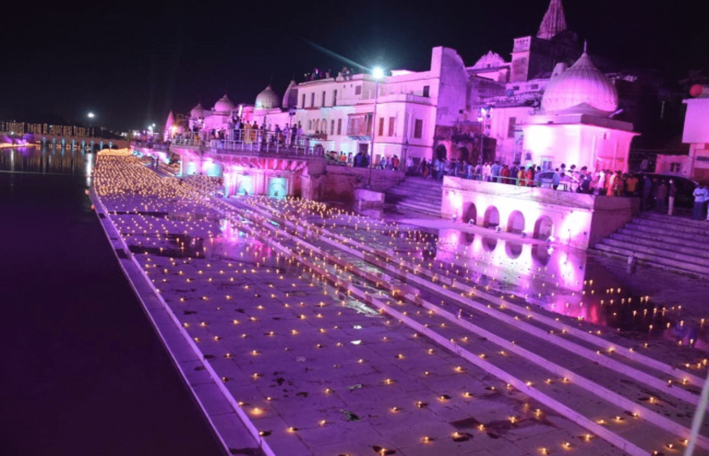 Ayodhya Ram Mandir Night View Photo | HD Wallpaper Download Ayodhya Ram Mandir Night View Photo | HD Wallpaper Download